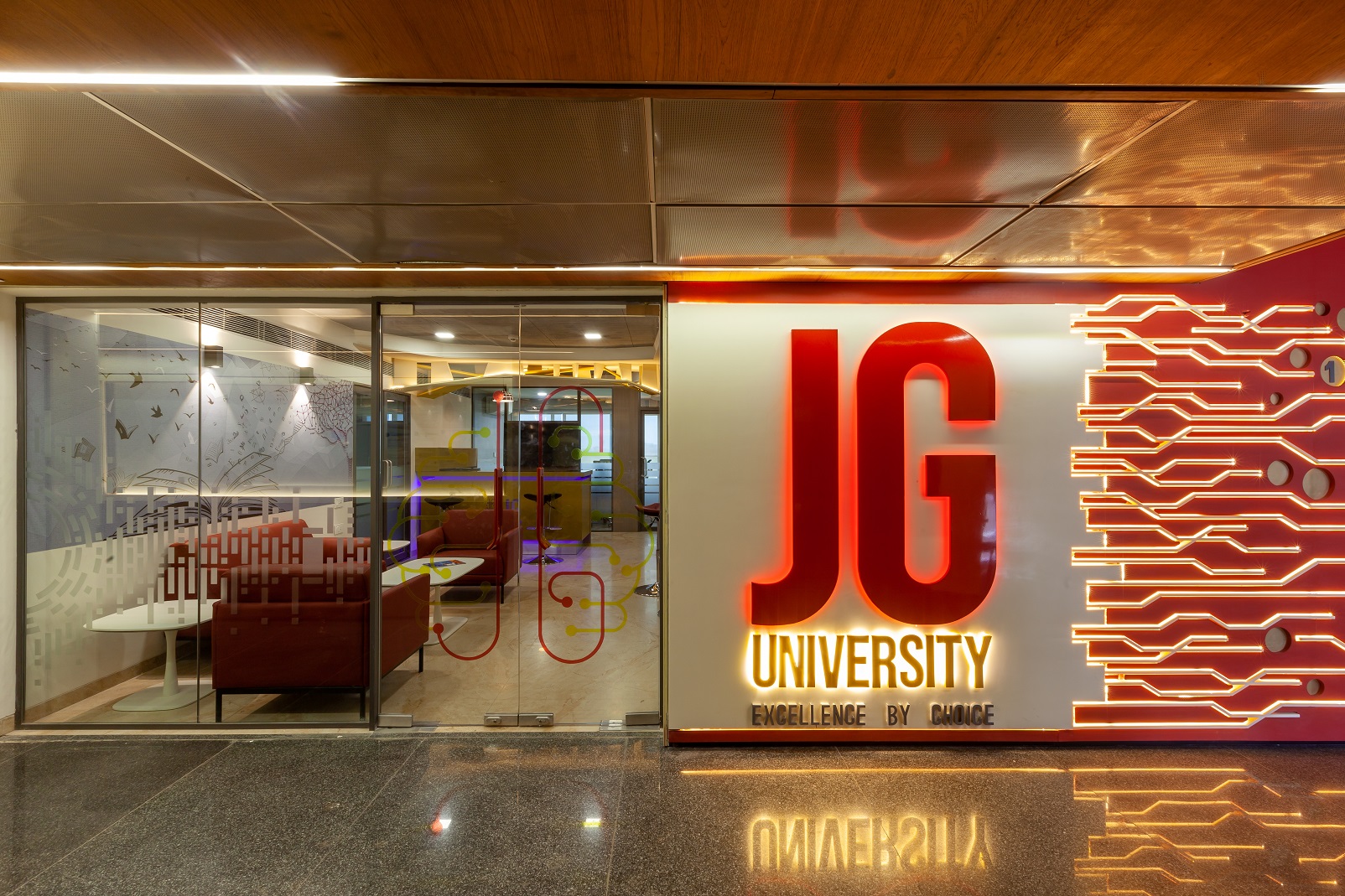 J G University - City Office - Ajit Mathews